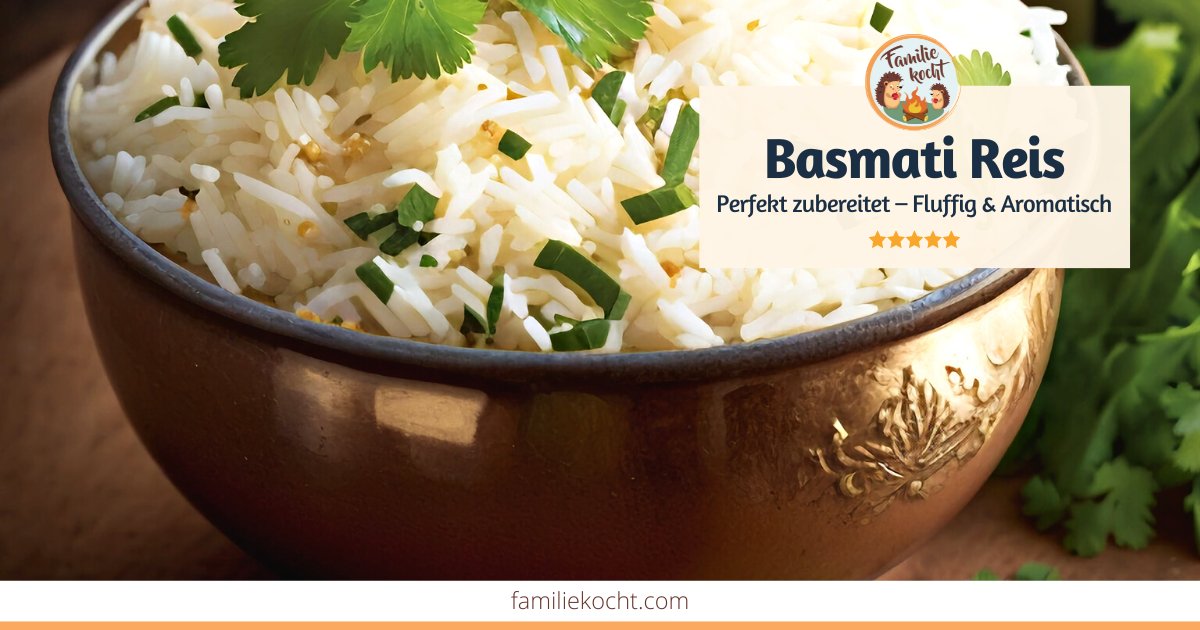 Basmati Reis kochen 🍚 ohne Verkleben! • Familie kocht