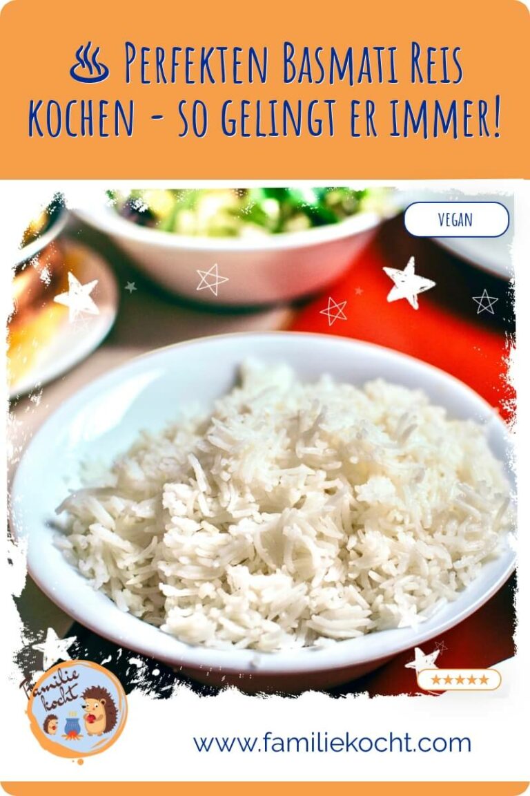 ♨ Perfekten Basmati Reis kochen - so gelingt er immer!